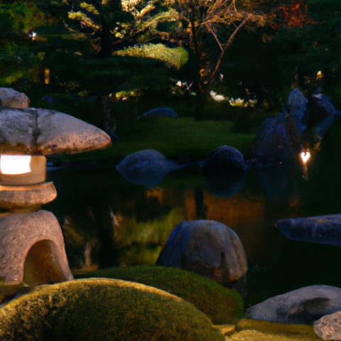 Traditional Japanese Garden Lighting Techniques for Enchanting Evenings