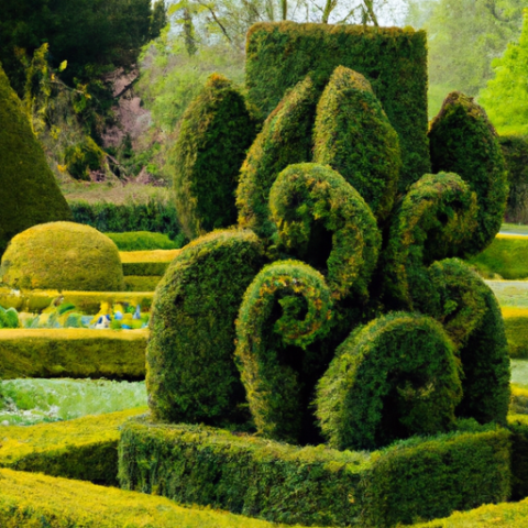 Topiary Techniques & Shaped Shrubs as Guardians of Greenery