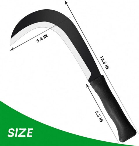 Billhook Sickle Machete Knife for Grass Review - Japanese Garden Craft