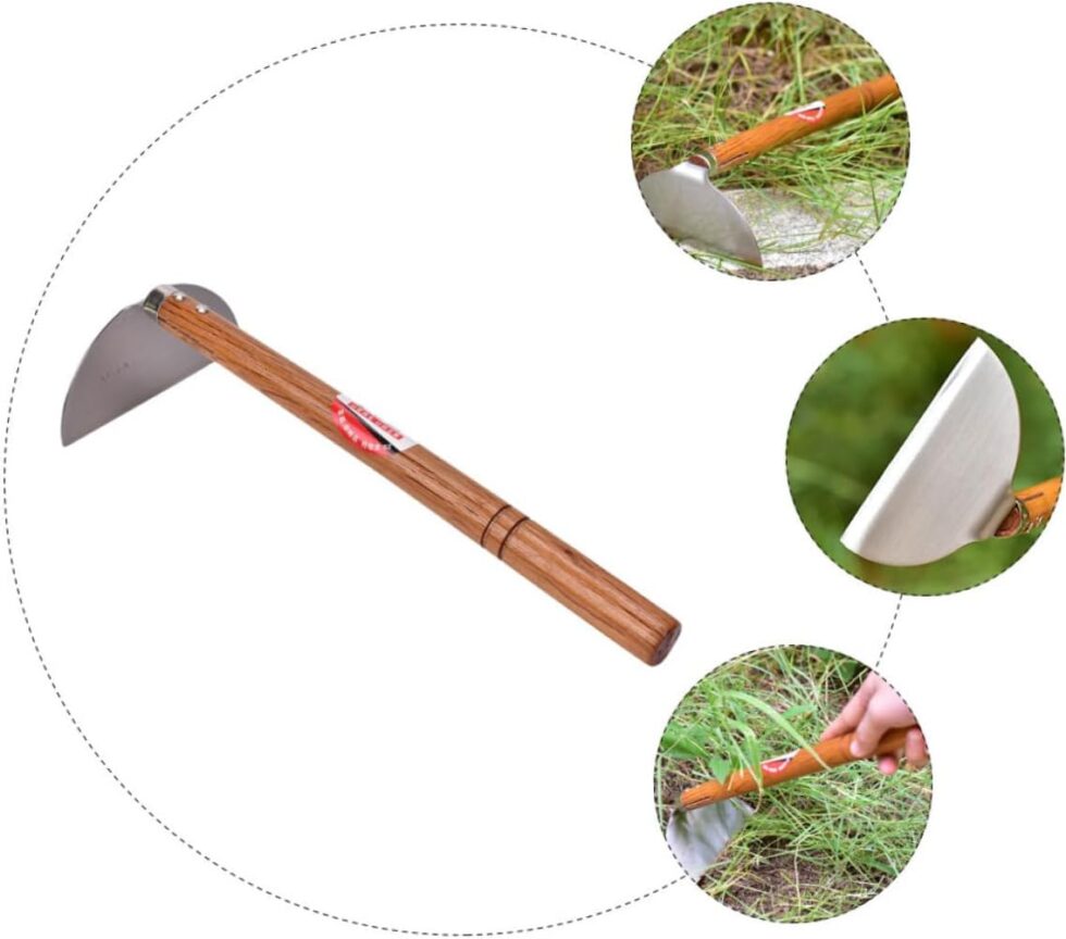 Yardwe 1pc Stainless Steel Hoe Review - Japanese Garden Craft