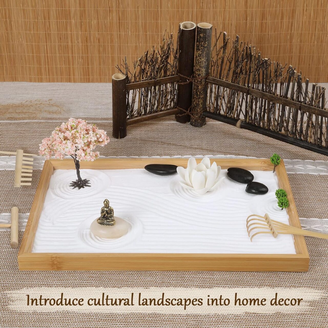 Zen Garden Kit for Office Desk Review - Japanese Garden Craft
