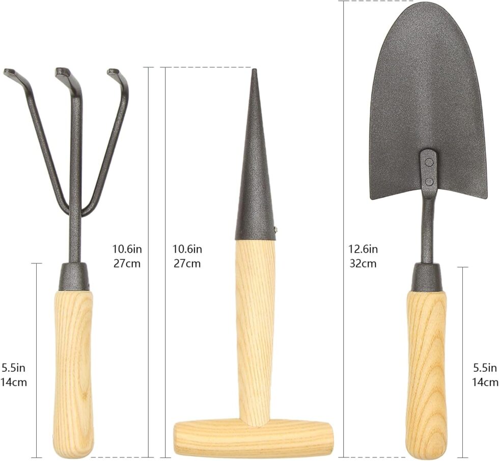 3 Pcs Garden Tools Set Review - Japanese Garden Craft